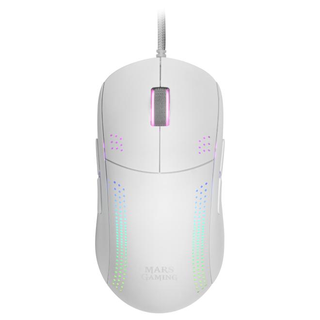 RATON MARS GAMING MMPRO RGB BLANCO | EuropeanPC