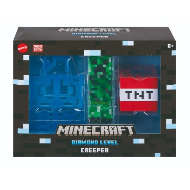 Figura mattel minecraft diamond level creeper | EuropeanPC