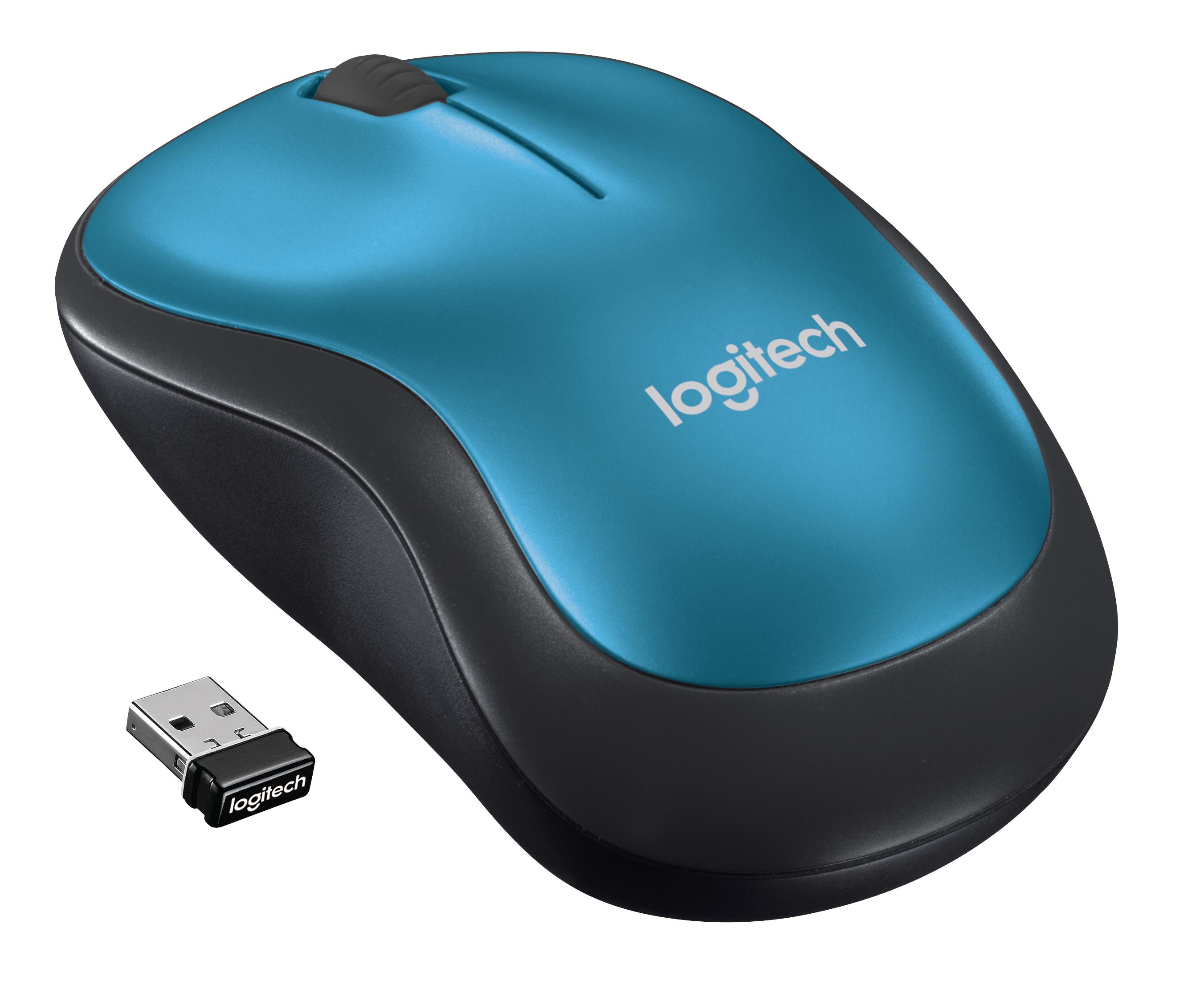 RATON INALAMBRICO LOGITECH M185 AZUL | EuropeanPC