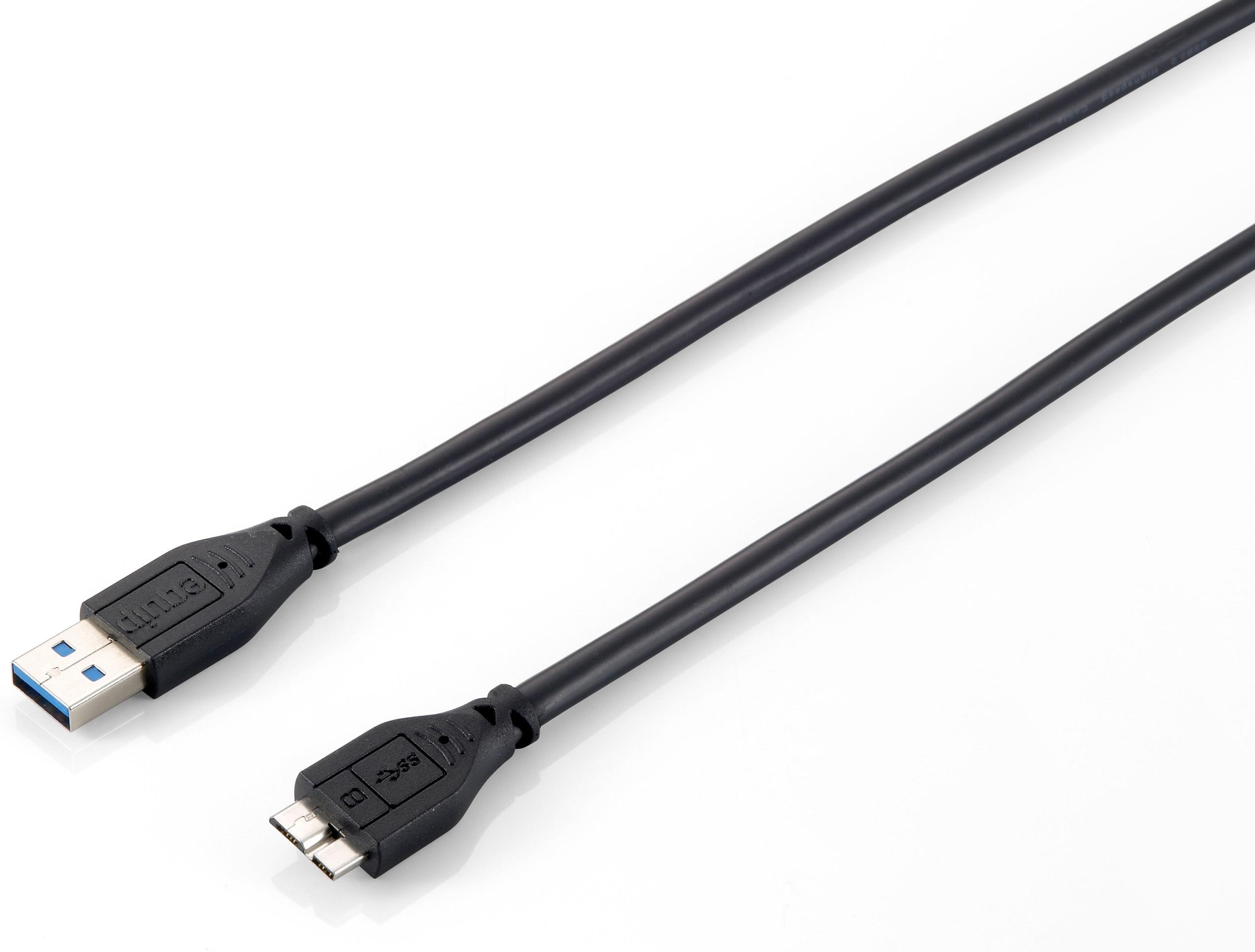 CABLE EQUIP USB 3.0 A MICRO B 2MT NEGRO | EuropeanPC